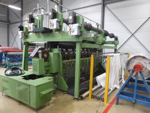 Sell or buy selected used Double Needle bar Raschel Machines worldwide ...