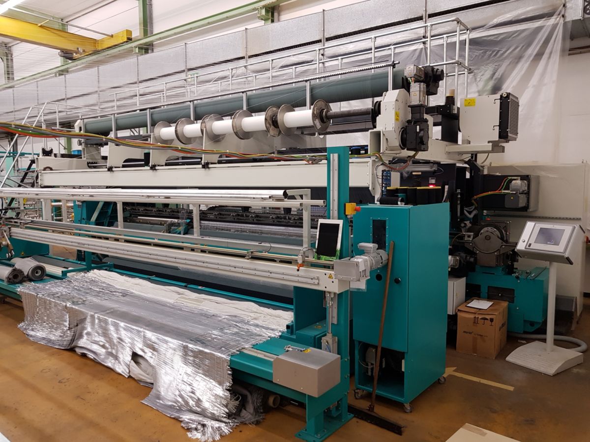 Sell or buy selected used weft insertion Raschel Machines worldwide ...