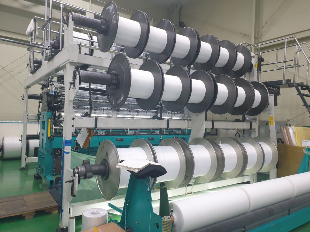 Sell or buy selected used Double Needle bar Raschel Machines worldwide ...