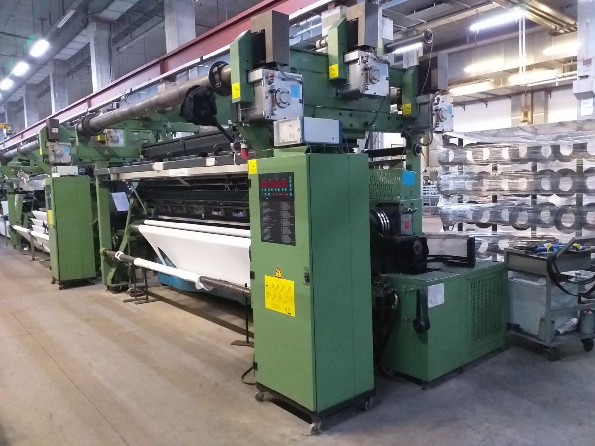 Used Elastic Raschel machines Buy or Sell textile machines | Twistex