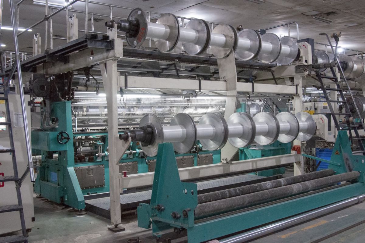 Sell or buy selected used Double Needle bar Raschel Machines worldwide ...